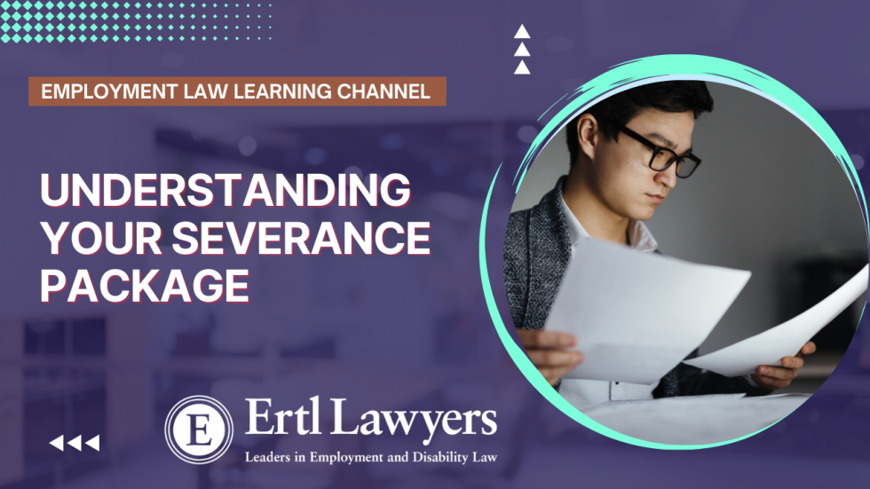 Understand Your Severance Package | Free Guide | Ertl Lawyers